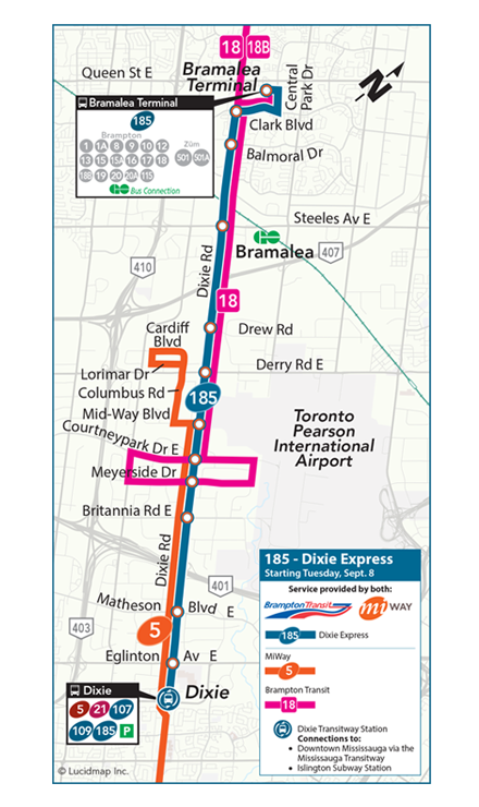 Mississauga.ca - MiWay - Dixie Express